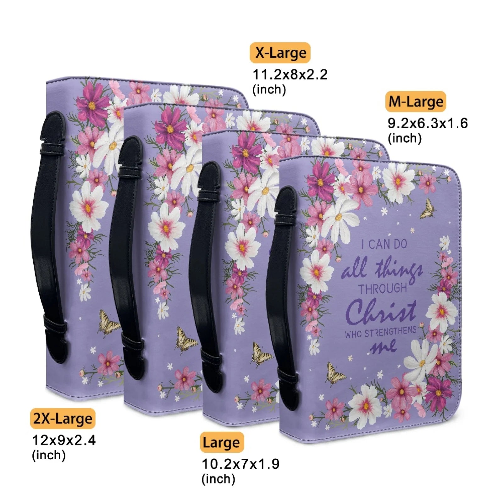 Bible Cover for Women - Custom Printing with Pockets – Pillar & Ground